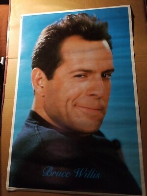 BRUCE WILLIS CELEBRITY POSTER 1980S CANADA | eBay