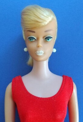 Vintage Barbie 1964 Light blonde, white lip Swirl Ponytail 1964~1965 ...
