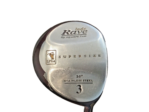 Square Two Lady Rave Oversize 3 Wood 16* / RH / Lady Rave Regular ...