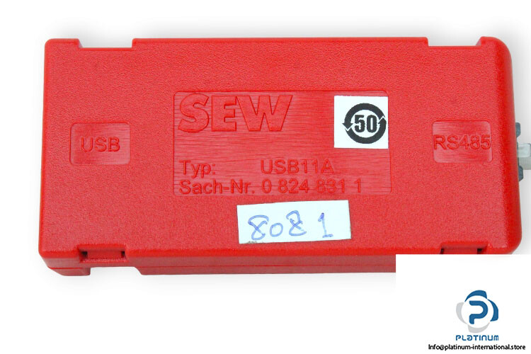 SEW USB11A INTERFACE ADAPTER_SEW 0 824 831 1_SEW 08248311 | eBay
