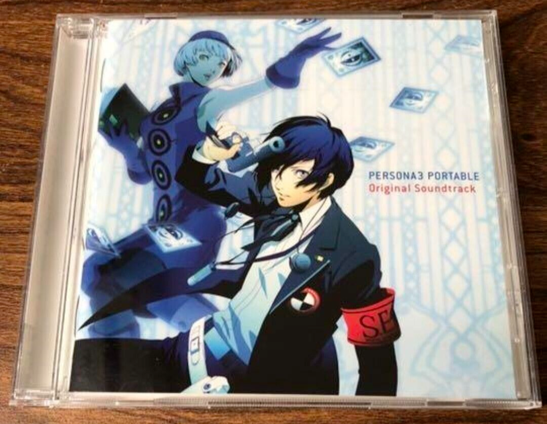 Persona 3 Portable OST Soundtrack PSP P3P Music CD Japanese Import CD ...
