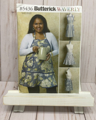 Butterick Sewing Pattern Waverly Misses Sizes 5436 Kitchen Hostess ...