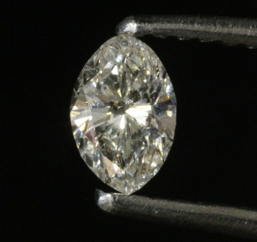 loose .28ct EGL USA certified marquise Natural fancy cut diamond SI3 J ...