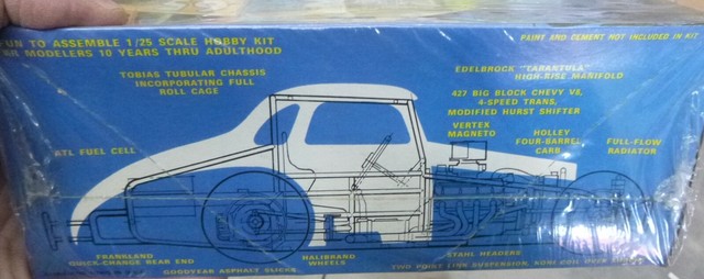 '37 Chevy Early Modified AMT Plastic Model Car Kit 1937 Original Opened ...