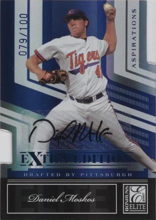 2007 Donruss Elite Extra Edition - Daniel Moskos #14 Aspirations Die ...