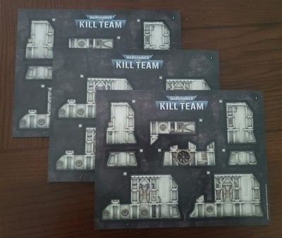 Warhammer 40k - Prepainted MDF - Hab Bunker Ruins - Kill Team Starter ...