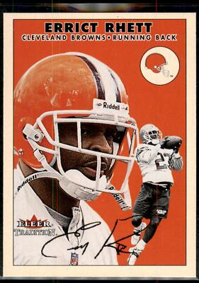 Errict Rhett #181 2000 Fleer Tradition | eBay
