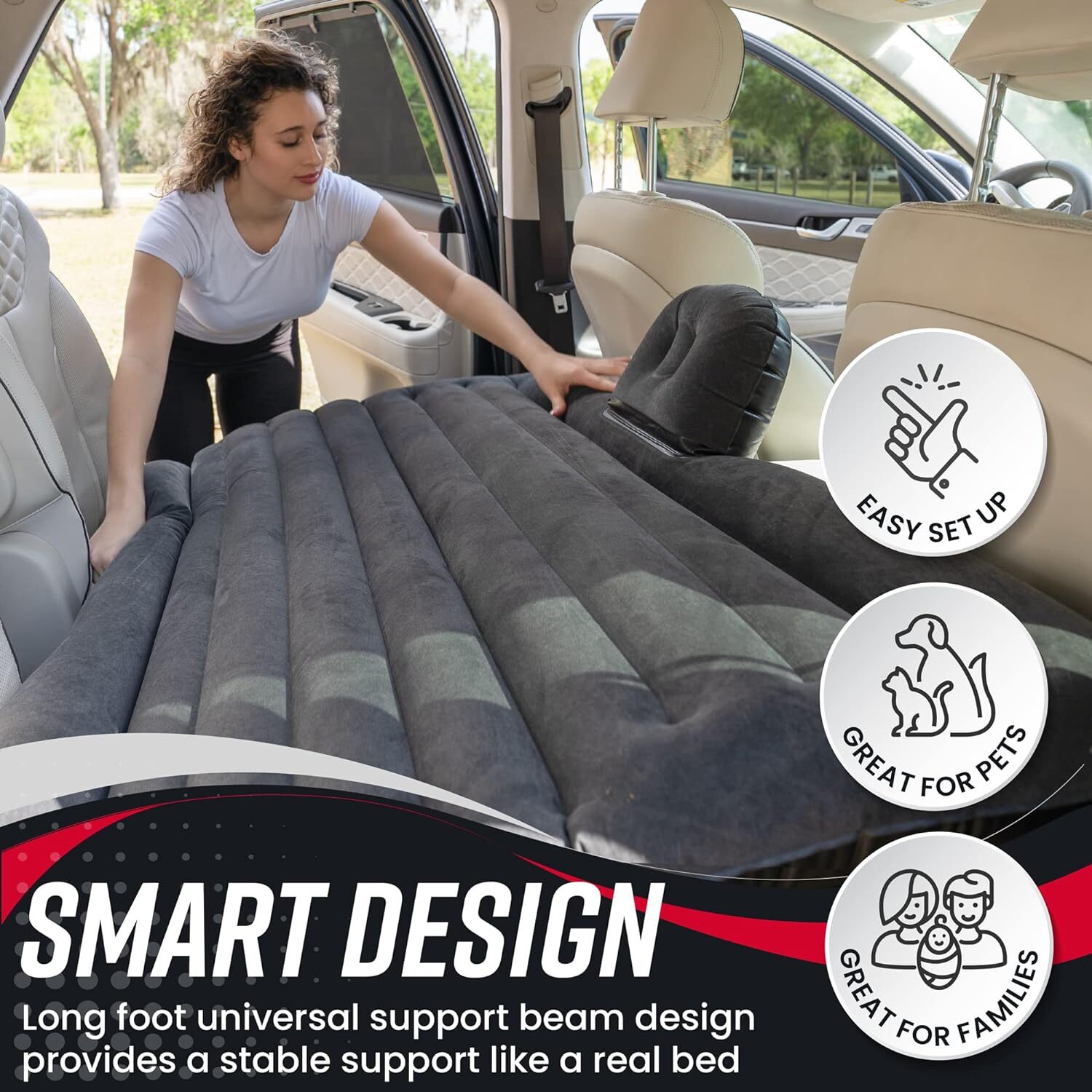 Air Mattress for Truck Bed Back Seat SUV Ford F150 Chevy Tacoma Back ...