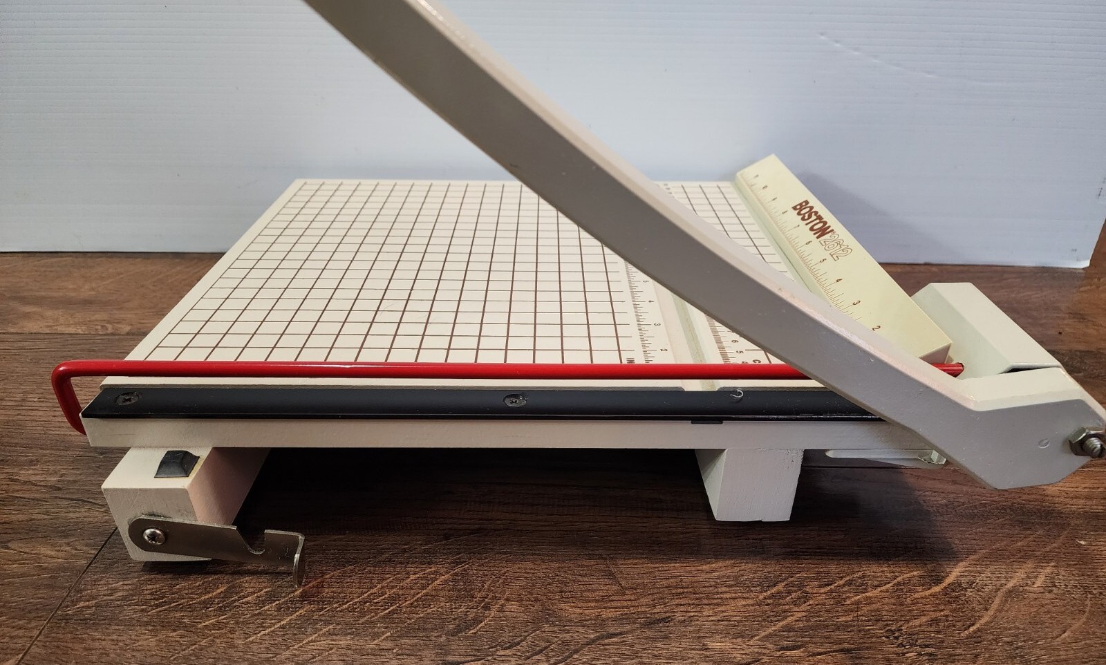 VINTAGE BOSTON 2612 PAPER CUTTER TRIMMER HEAVY DUTY, Very Nice | eBay