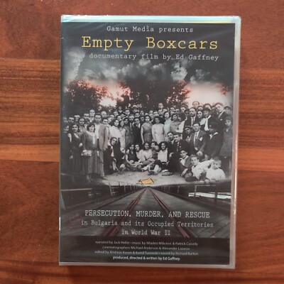 New sealed Empty Boxcars Holocaust documentary DVD (2012) Gamut Media ...