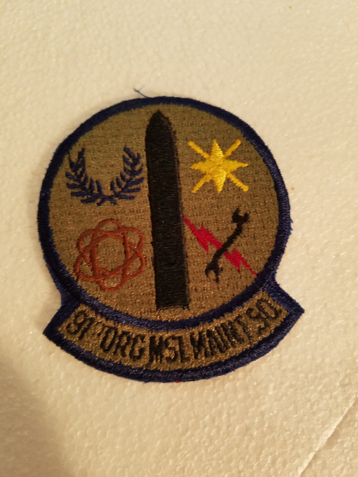 91st ORG MSL MAINT Squadron Patch | eBay