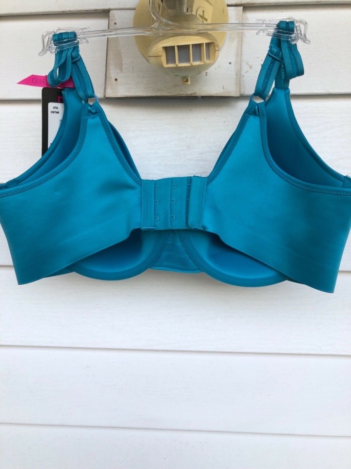 MAIDENFORM~TEAL~36 D~WIRE~T-SHIRT~36D~SOFT CUP~SEXY~WOMENS~BRAS~BRA~NEW ...