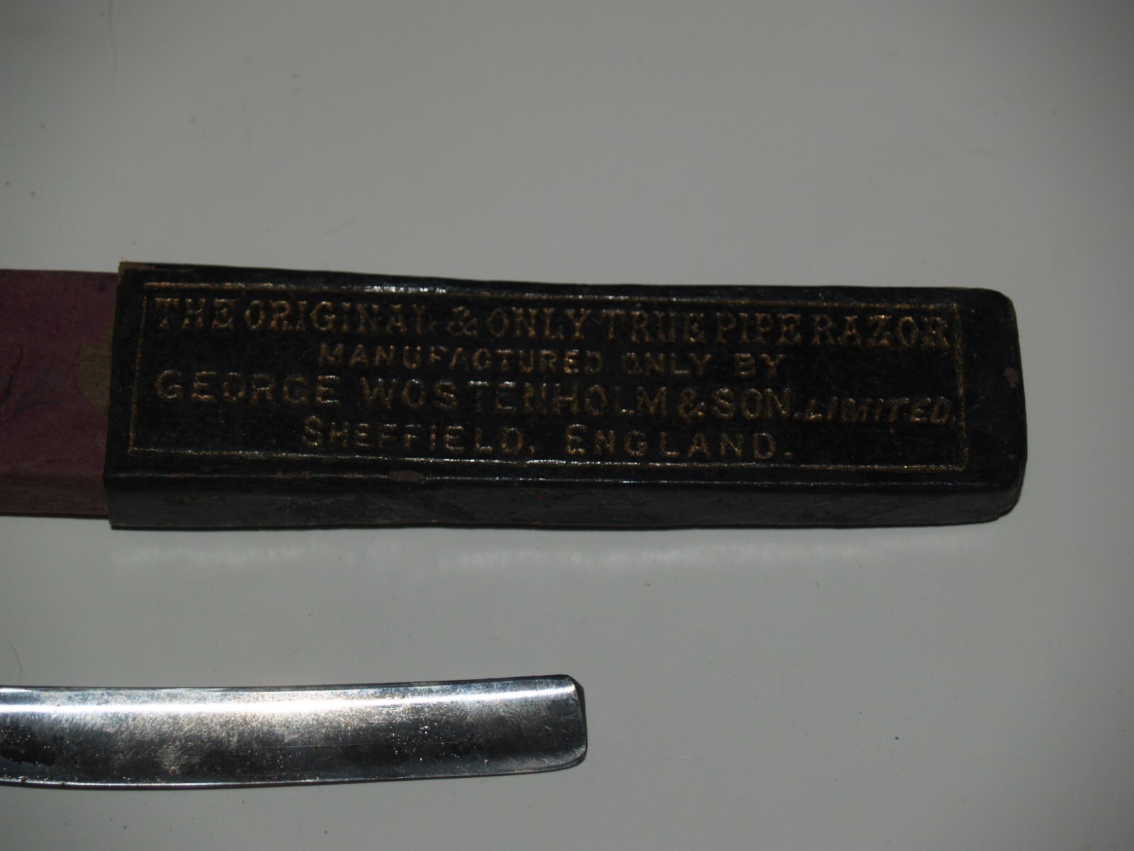 George Wostenholm & Son Straight Razor Original & True Razor Sheffield ...