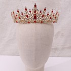 7.2cm Tall 6 Colors Crystal Wedding Queen Princess Prom Tiara Crown For ...