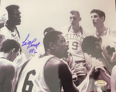 Bill Russell autographed signed 8 x 10 photo Boston Celtics Altman ...