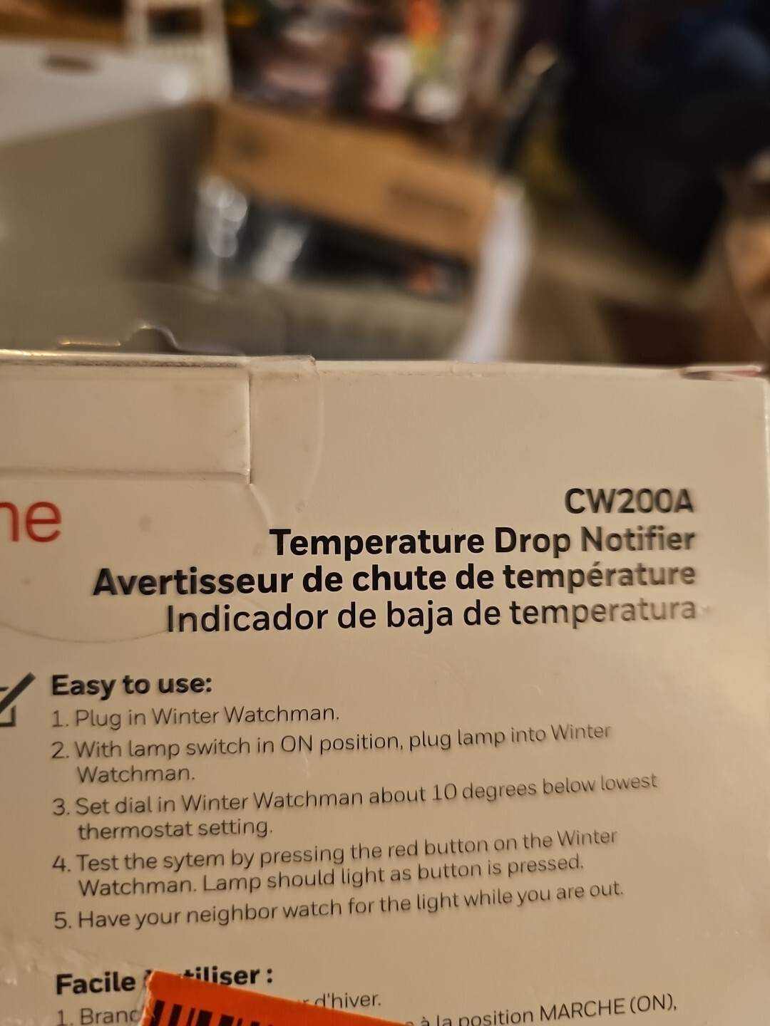 Honeywell CW200A Winter Watchman 120 V Wall-Mount Non-Programmable ...