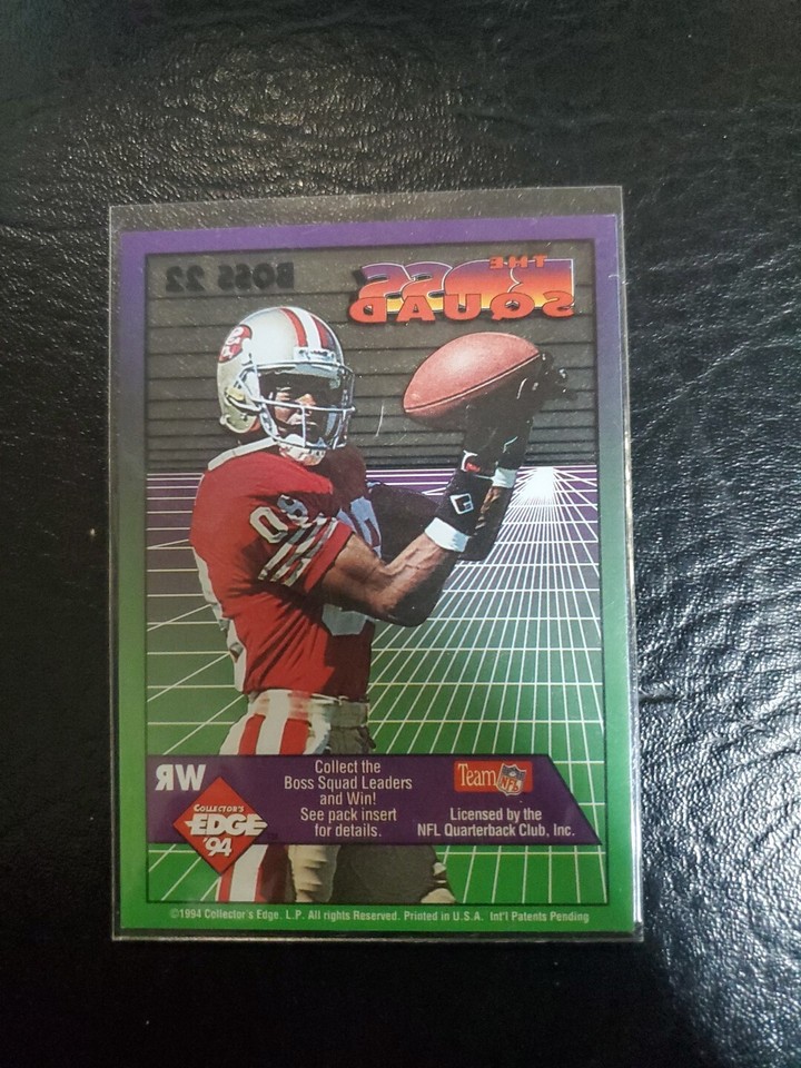 1994 Collector's Edge - The Boss Squad #BOSS 22 Jerry Rice(C) | eBay