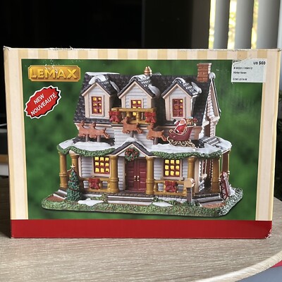 Lemax Christmas Village - Winter Haven Light Up Building | eBay