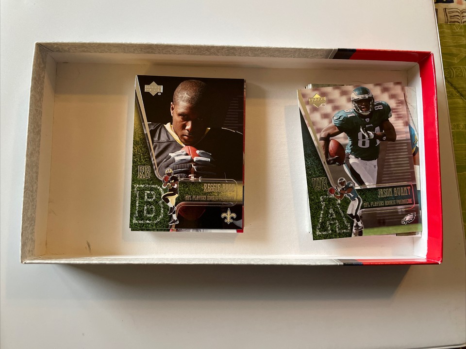 2006 Upper Deck NFL Players Rookie Premiere 30 Card Set Box RC Bush ...