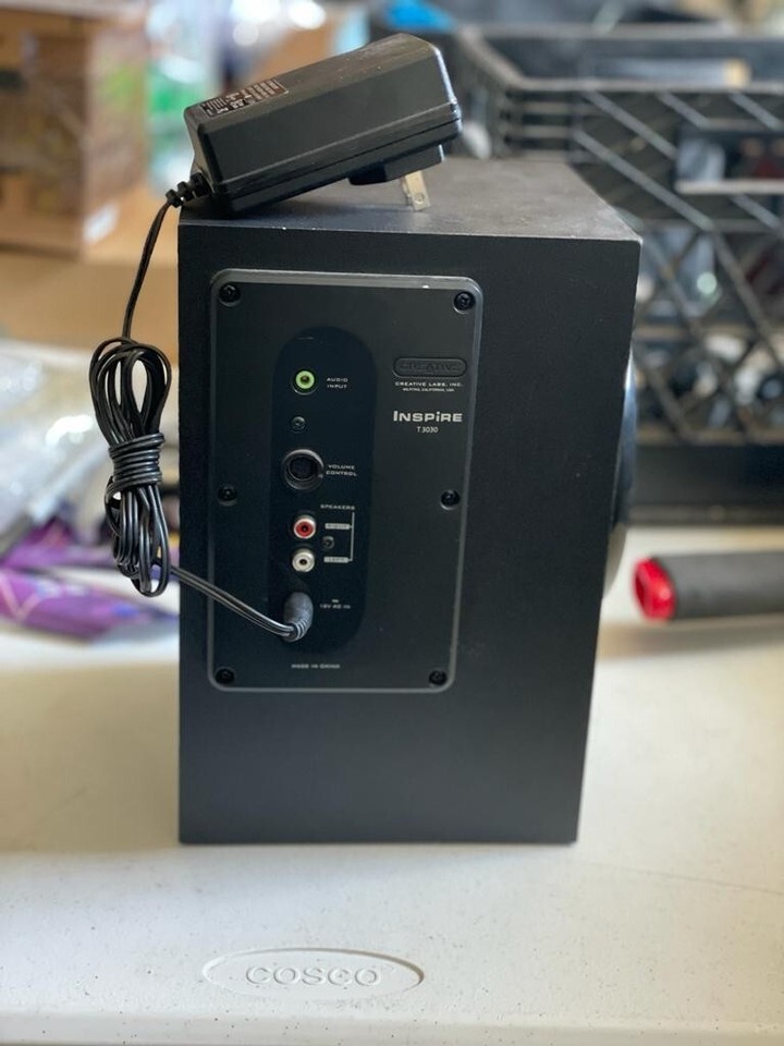 Creative Inspire T3030 2.1 Sub woofer Only. TESTED. Superb sound | eBay