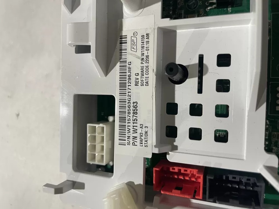 Whirlpool Amana W11578563 W11607637 Washer Control Board Main AZ198994 ...