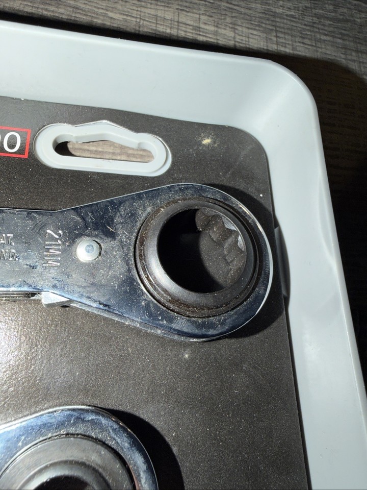 5pc Sears Craftsman USA Nos Crown Lock Metric Ratchet Box Wrench Set ...