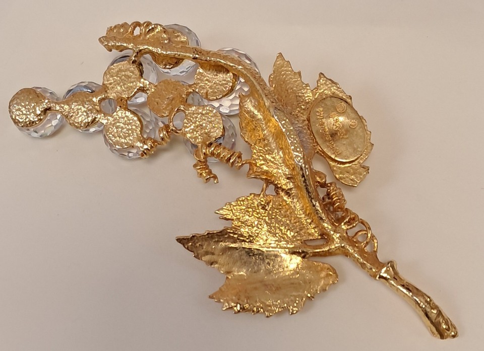 MARK MODELS Ltd Ornamental Crystal Grapes 5" long | eBay UK