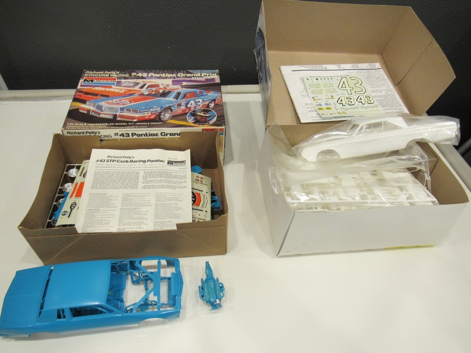 Lindberg Monogram Richard Petty 43 Race Nascar Model Kits 1/25 1/24 ...