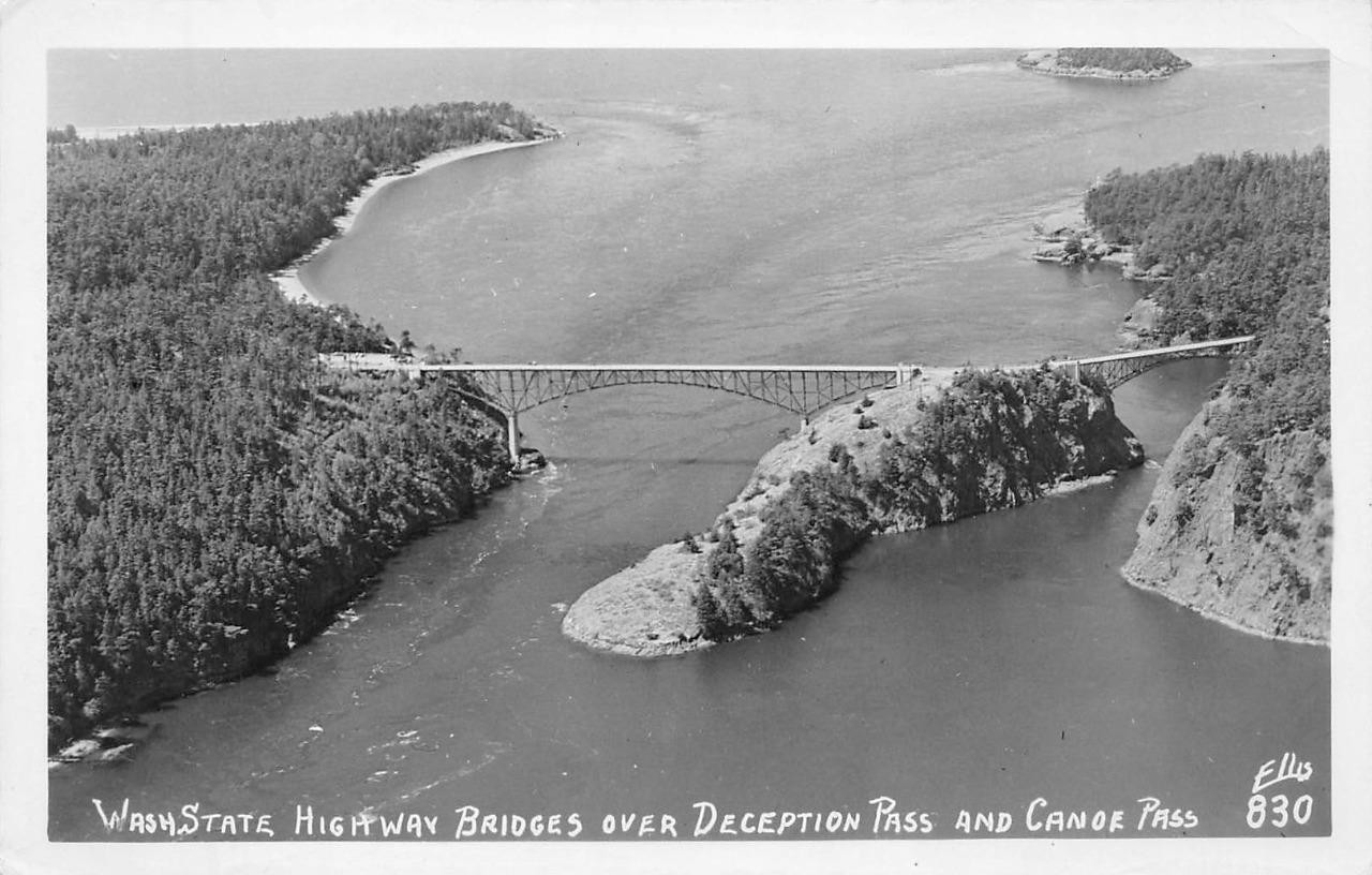 RPPC State Highway Bridges, Deception & Canoe Pass, WA Ellis 830 ...