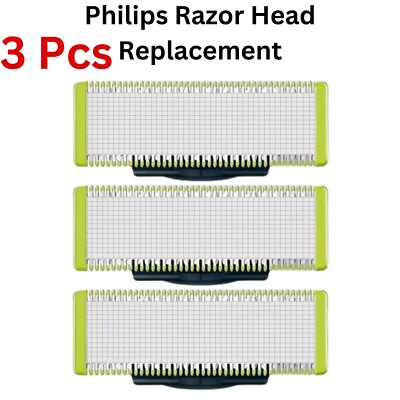 3x Replacement Blade For Philips One Blade Razor Shaver QP2520/QP2630 ...