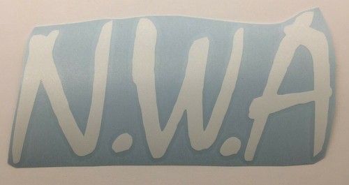 N.W.A Logo High Quality Die Cut Vinyl Sticker Hip Hop Rap Old School ...