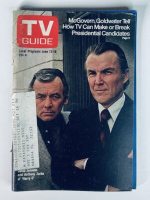 TV Guide Magazine June 12 1976 #1211 David Janssen Anthony Zerbe ...