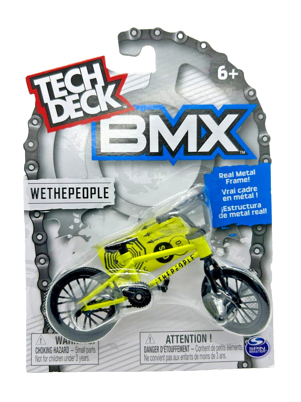 Tech Deck BMX Finger Bike-Replica Bike Real Metal Frame, Moveable Parts