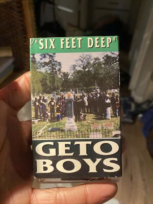 Geto Boys - Six Feet Deep Cassette Single Tape scarface willie d Rap ...