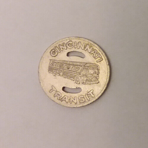Cincinnati Ohio One Fare Transit Token 16mm | eBay