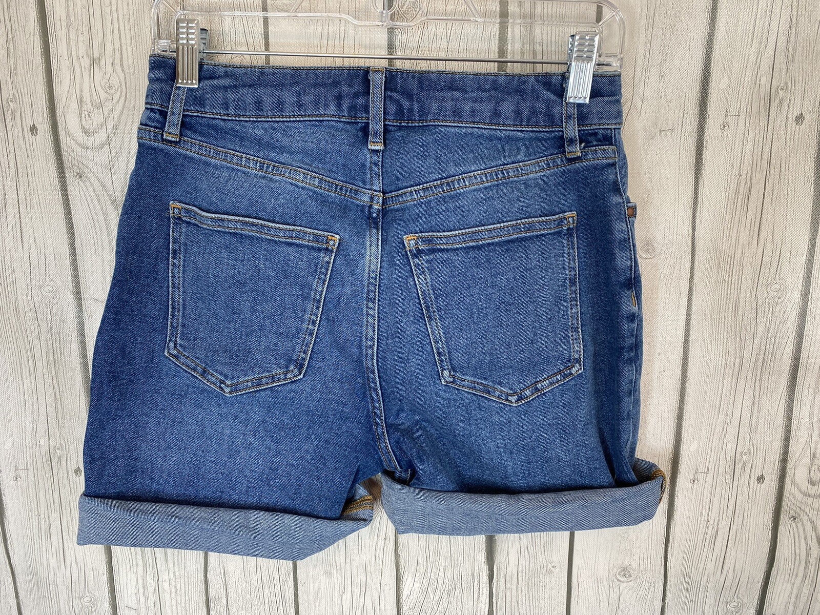 Boden Devon Cuffed Denim Shorts Mid Vintage Denim Siz… - Gem