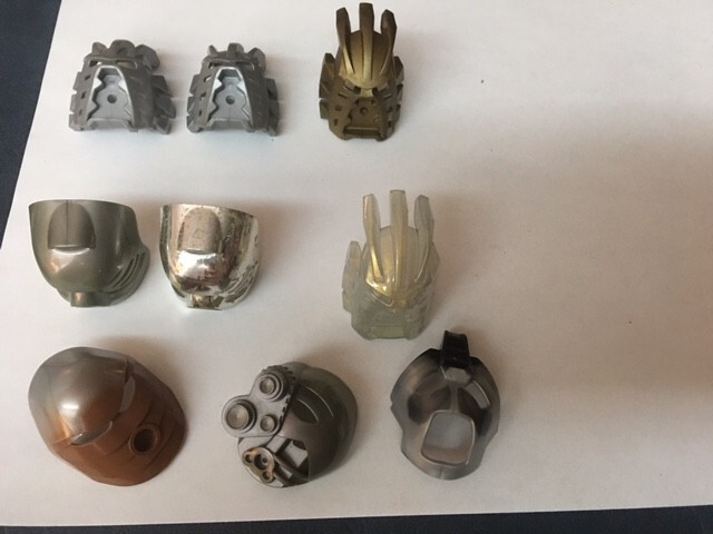 Lego Bionicle used rare masks from early 2000s | eBay