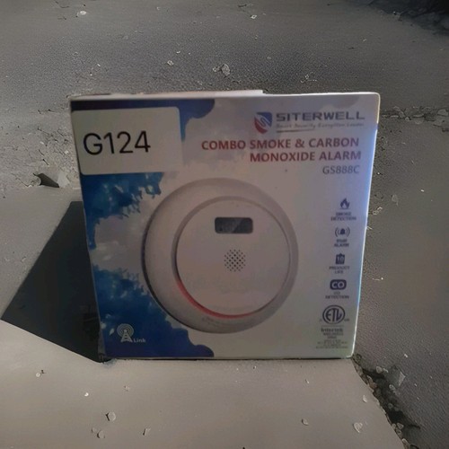 Siterwell Combo Smoke & Carbon Monoxide Alarm Digital G124 | eBay
