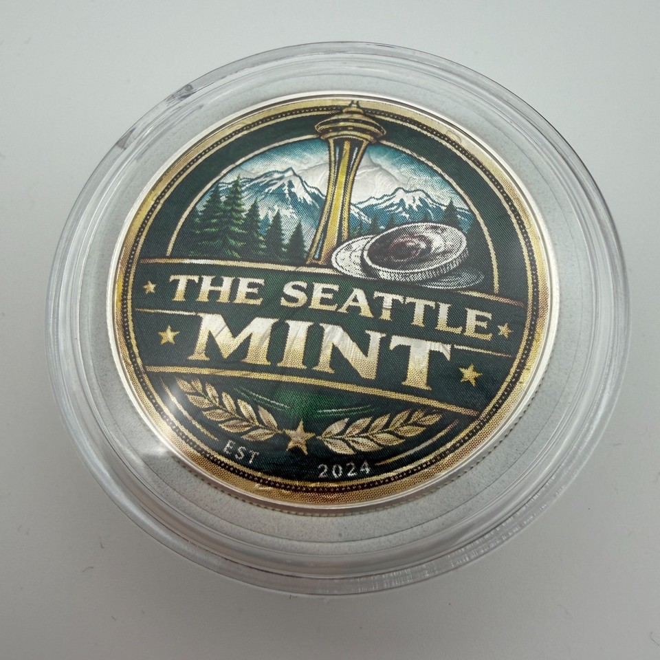 The Seattle Mint - Collectible American Silver Eagle 1oz .999 Silver ...