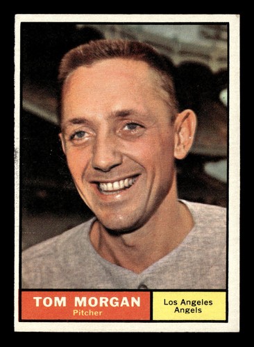 Tom Morgan 1961 Topps #272 Los Angeles Angels Ex | eBay