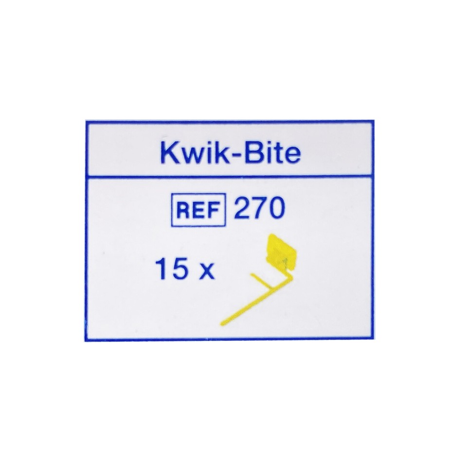 Dental X-Ray Holders (15pc) For Horizontal Bite Wings Kwik-Bite Ref ...