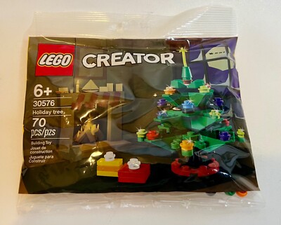 New LEGO Creator Christmas Holiday Tree 30576 POLYBAG Christmas Tree ...