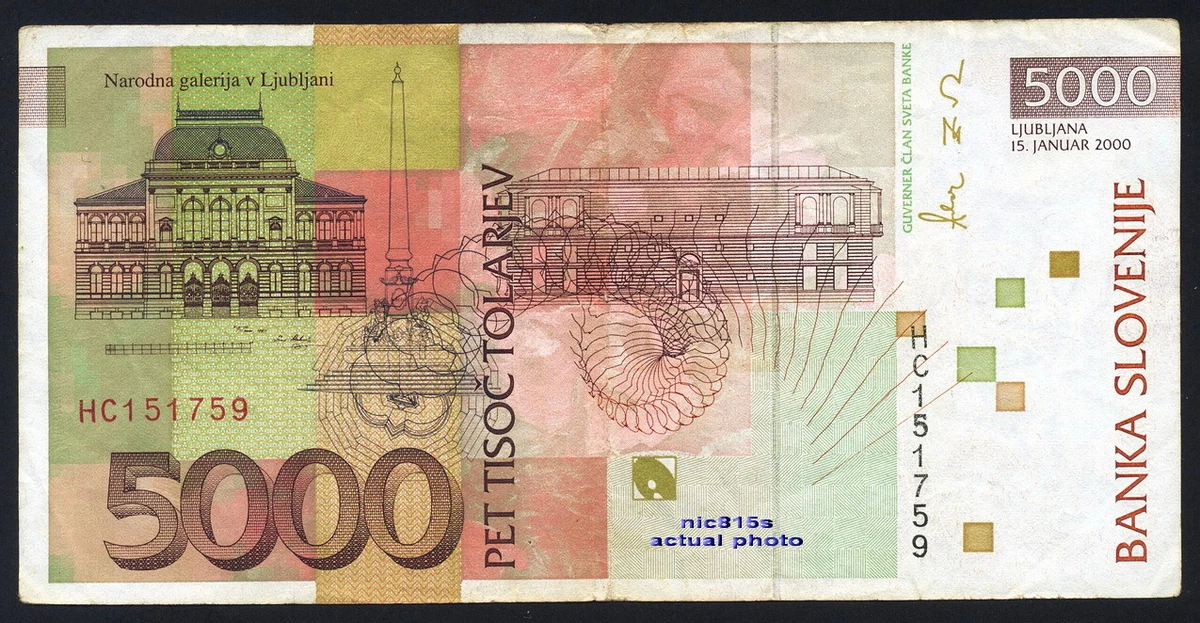 5000 Euro Note