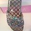 H2K CANDY Multi Color Glitter Beads Fashion Slides Flip Flops Sandals ...