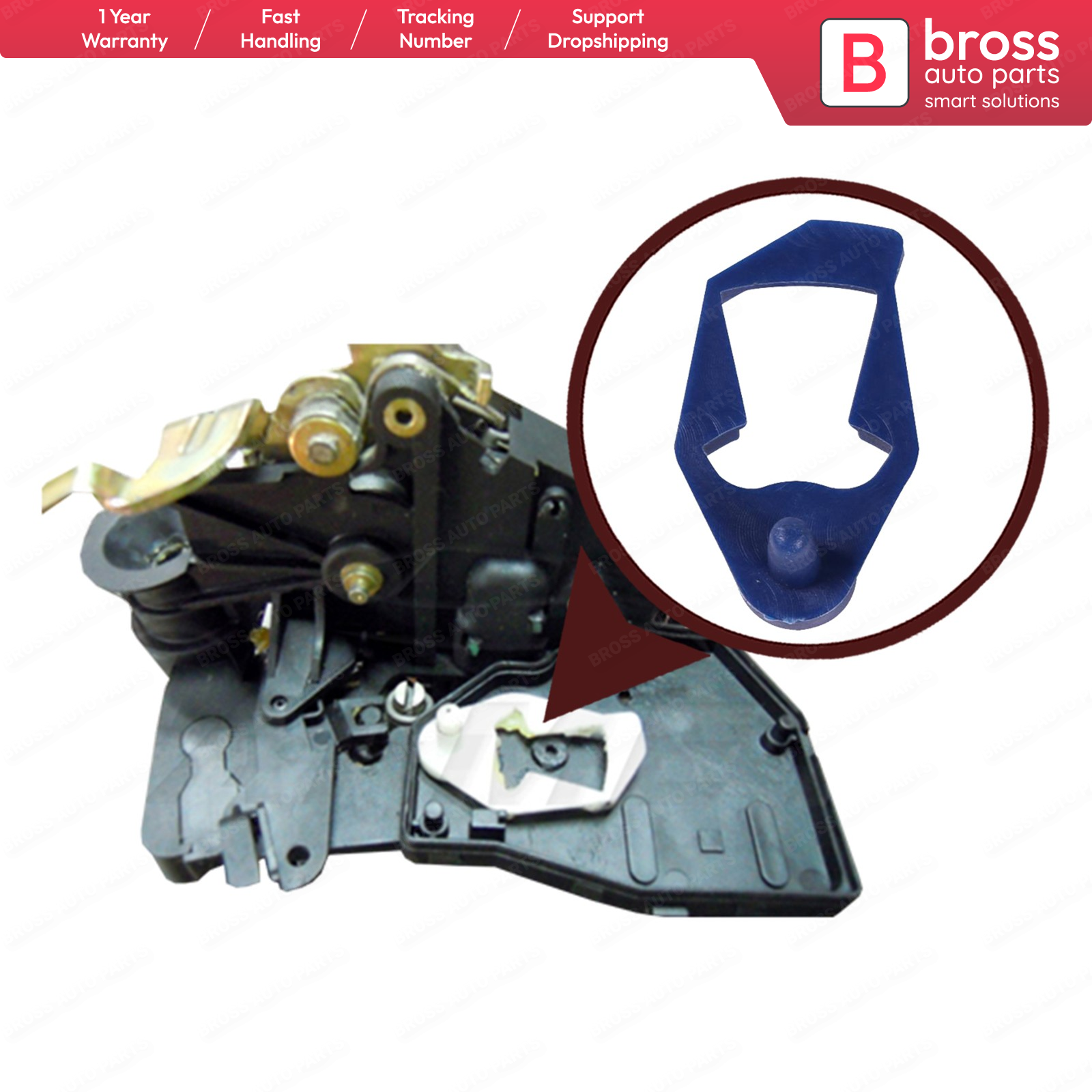 Door Lock Repair Brackets Left Right 1637202935 for Mercedes M Class ...