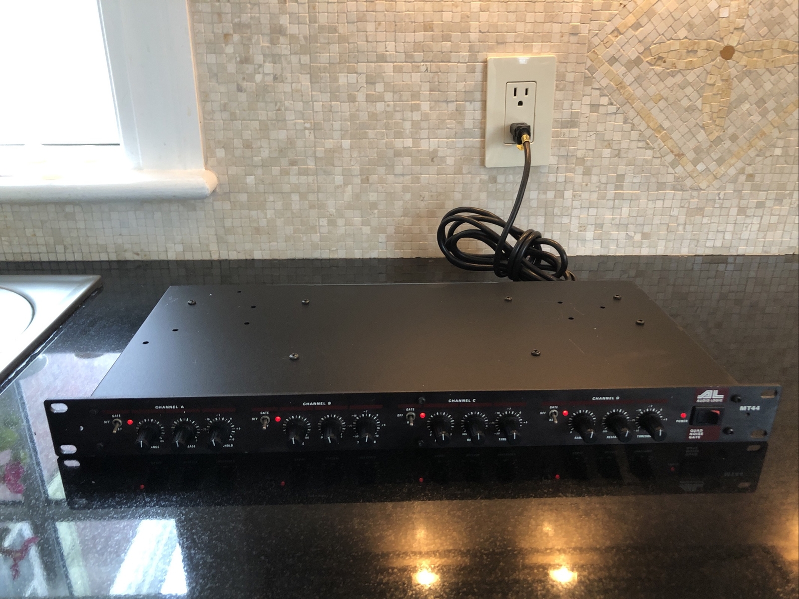 Audio Logic MT44 Quad Vintage Rack Mount Noise Gate Perfect Working ...