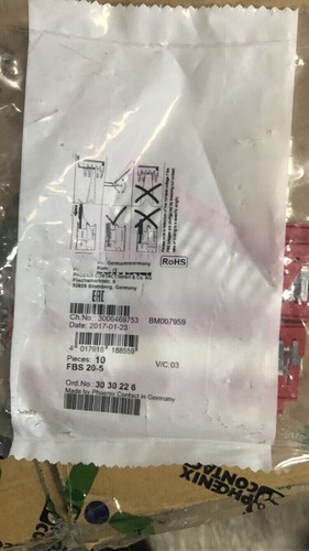 10PCS/Bag NEW FOR PHOENIX FBS10-6 3030271 Bridge plug-in Type | eBay
