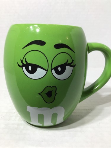 M&M GREEN CANDY COFFEE MUG. MARS CAMDY MUG. Art Deco Print Mug. B145 | eBay