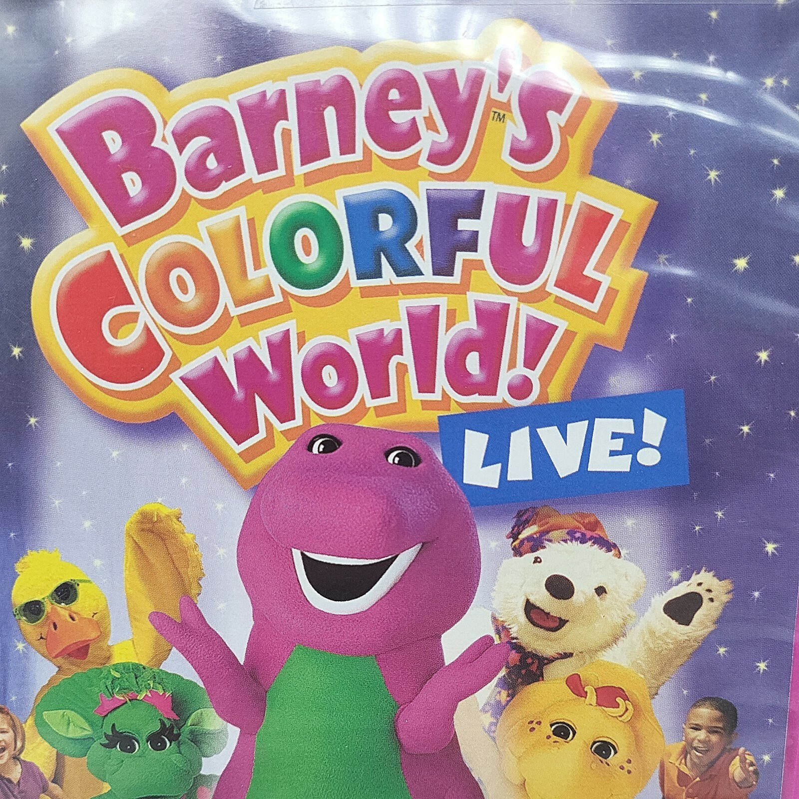Barney's Colorful World Live! DVD 45986028341| eBay