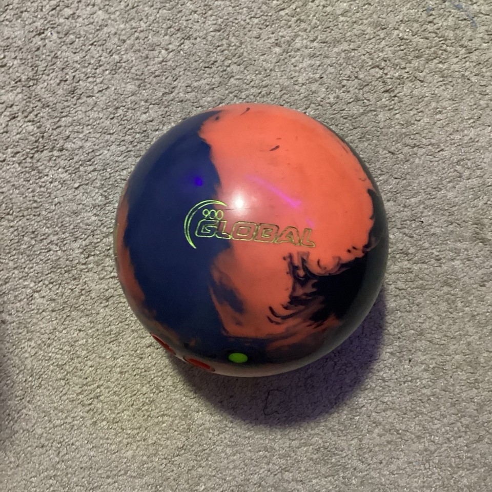 USED 900 Global Harsh Reality Pearl Bowling Ball 15lb | SINGLE DRILL | eBay